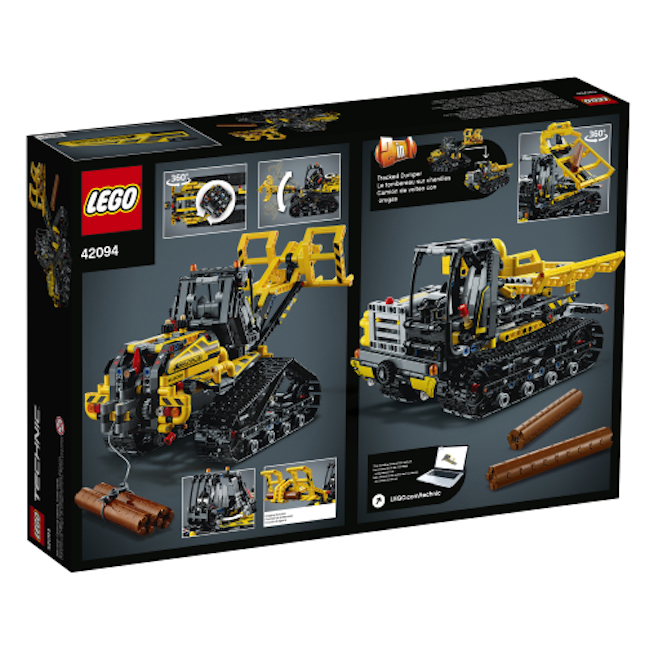 LEGO Technic - Tracked Loader - - Fat Brain Toys