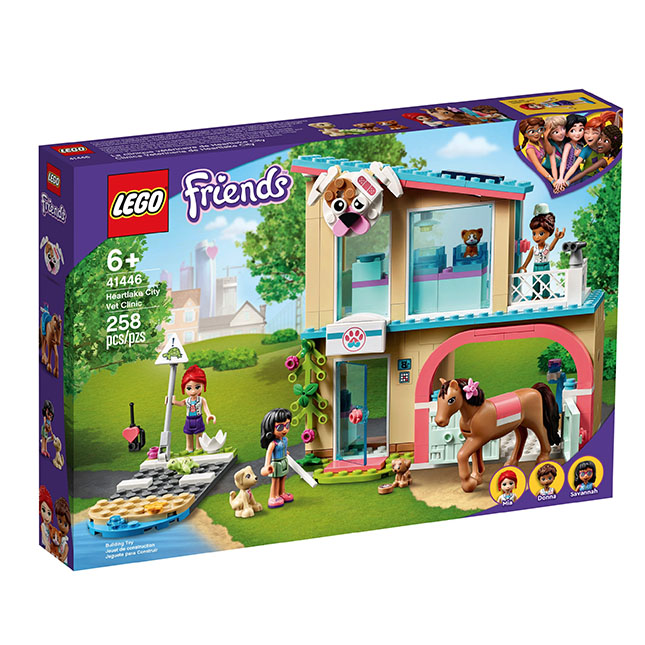 LEGO Friends - Heartlake City Vet Clinic - - Fat Brain Toys