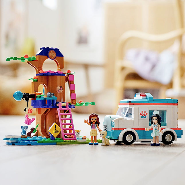 LEGO Friends - Vet Clinic Ambulance - - Fat Brain Toys