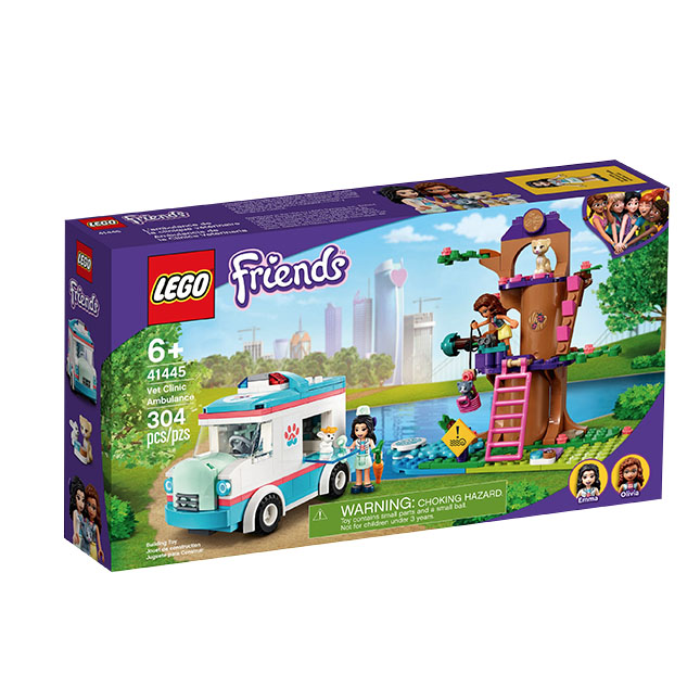 LEGO Friends - Vet Clinic Ambulance - - Fat Brain Toys