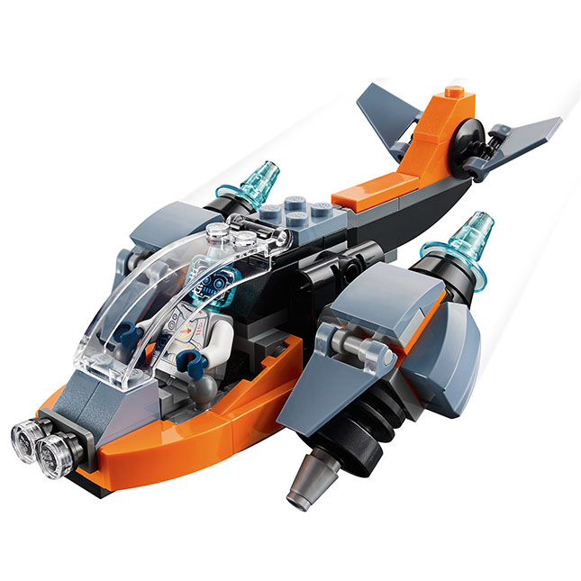 LEGO Creator - Cyber Drone - - Fat Brain Toys