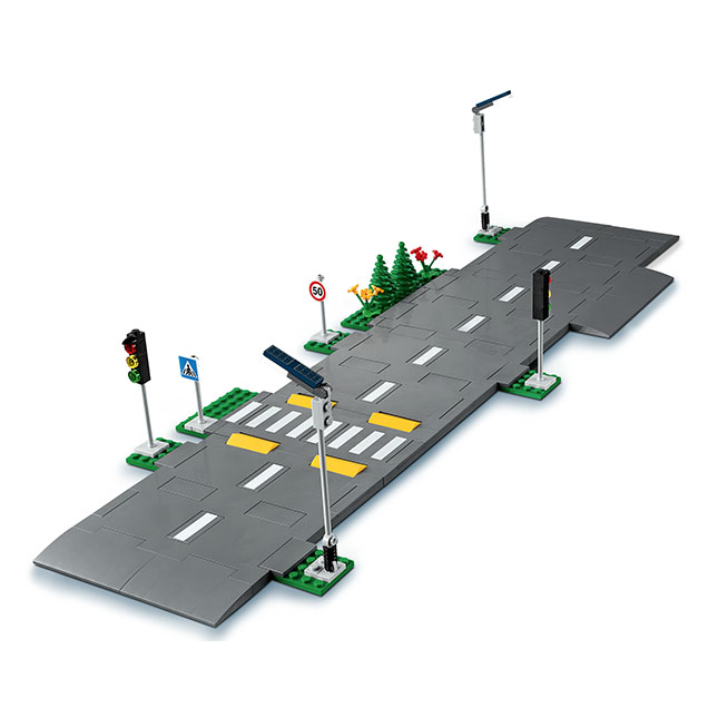 LEGO City Town - Road Plates - - Fat Brain Toys