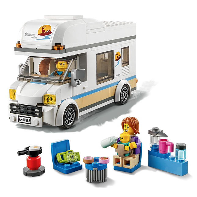 LEGO City Great Vehicles - Holiday Camper Van - - Fat Brain Toys