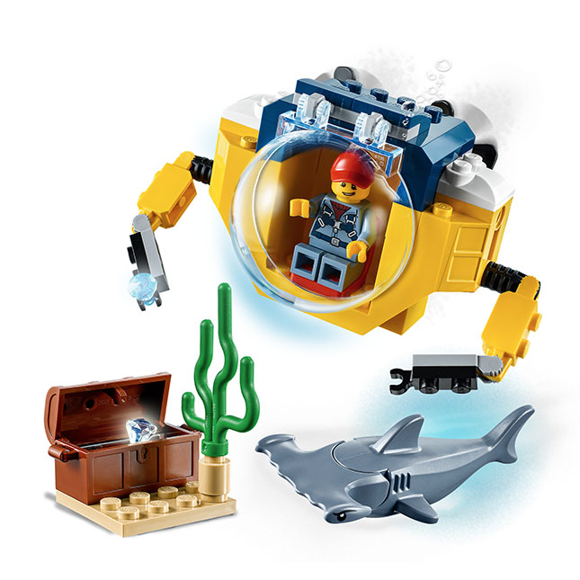 LEGO City Oceans - Ocean Mini-Submarine - - Fat Brain Toys