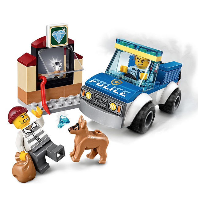 LEGO City Police - Police Dog Unit - - Fat Brain Toys