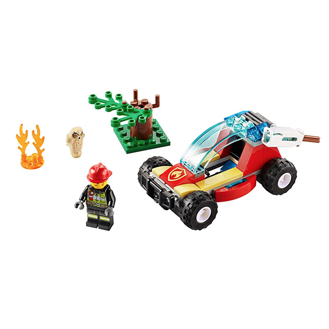 LEGO City Fire - Forest Fire - - Fat Brain Toys