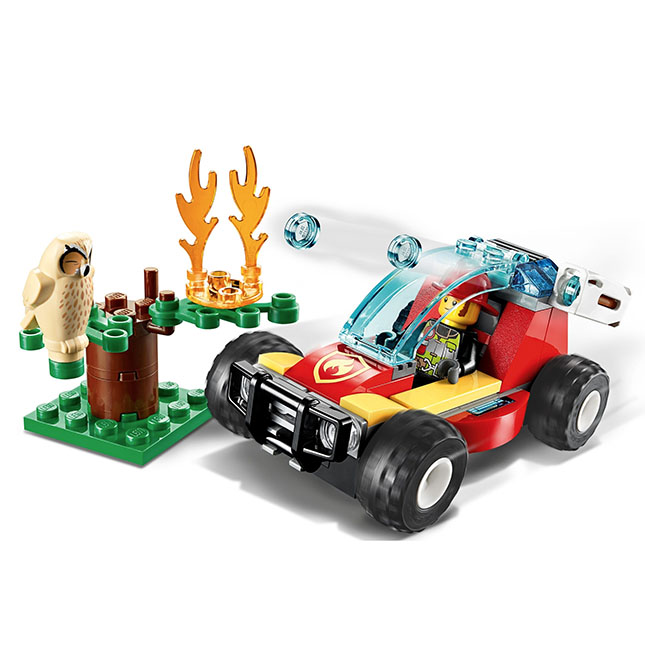LEGO City Fire - Forest Fire - - Fat Brain Toys