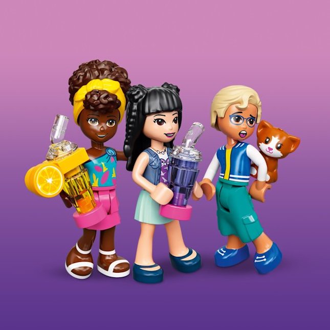 LEGO Friends - Street Food Market - - Fat Brain Toys