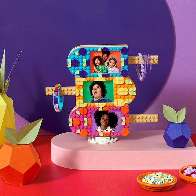 LEGO DOTS - Ice Cream Picture Frames & Bracelet - - Fat Brain Toys