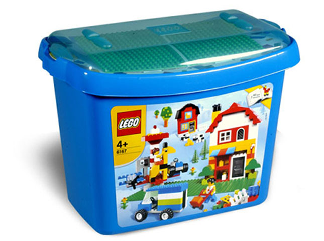 LEGO Deluxe Brick Box - - Fat Brain Toys