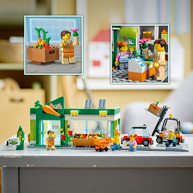 LEGO My City - Grocery Store - - Fat Brain Toys