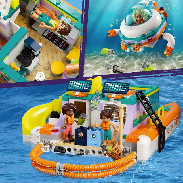 LEGO Friends - Sea Rescue Boat - - Fat Brain Toys