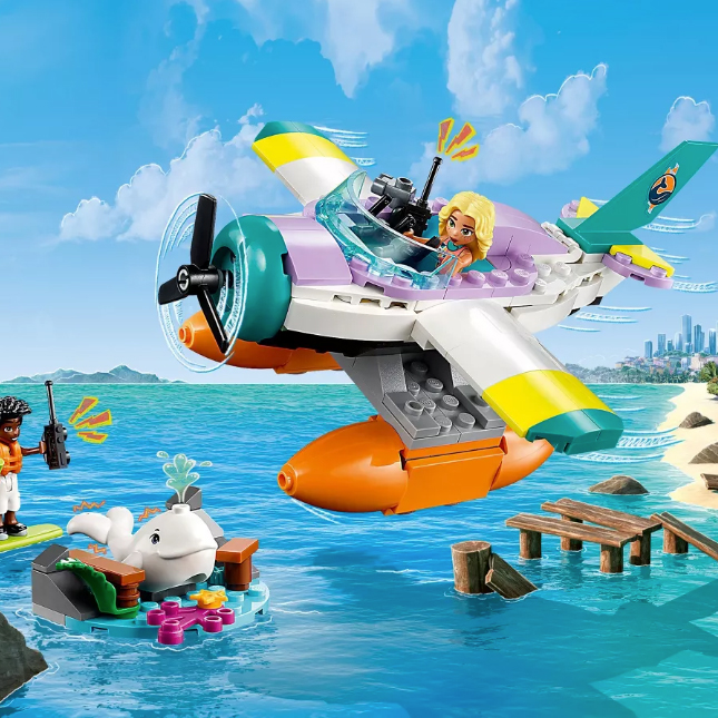 LEGO Friends - Sea Rescue Plane - Best for Ages 6 to 11