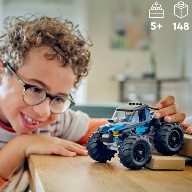 LEGO City Great Vehicles - Blue Monster Truck - Best for Ages 5 to 10