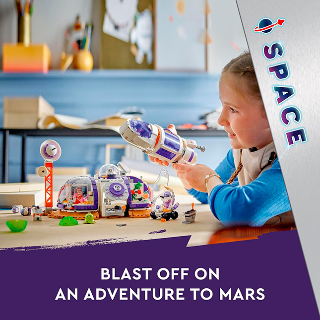LEGO Friends - Mars Space Base and Rocket - - Fat Brain Toys