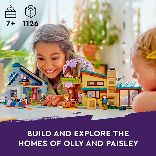 LEGO Friends - Olly and Paisley's Family Houses
