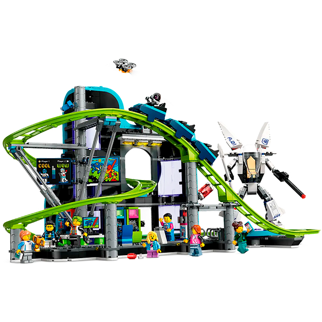 LEGO City - Robot World Roller-Coaster Park - Best for Ages 8 to 12