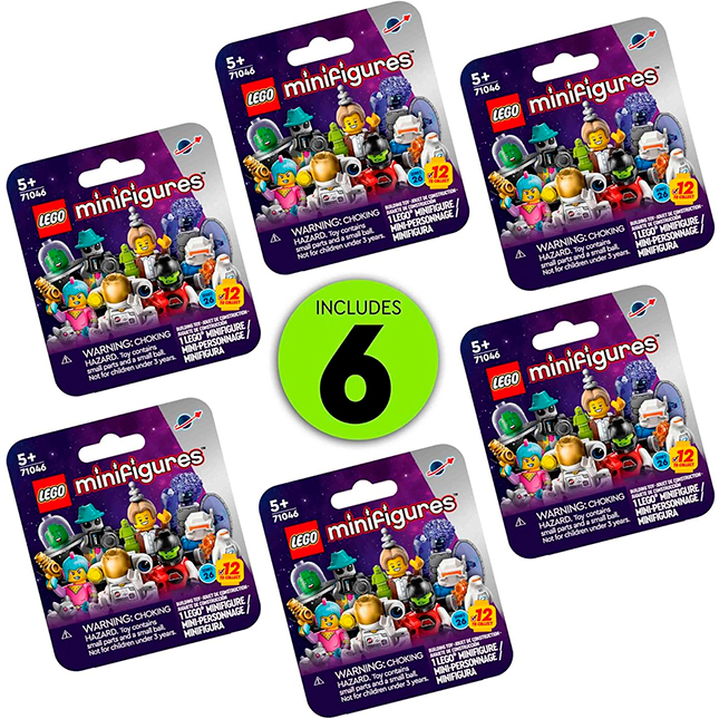 LEGO Minifigures - Series 26 Space 6 Pack - - Fat Brain Toys