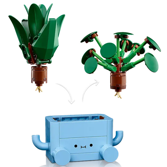 LEGO Botanicals - Happy Plants - Best for Ages 9 to 12