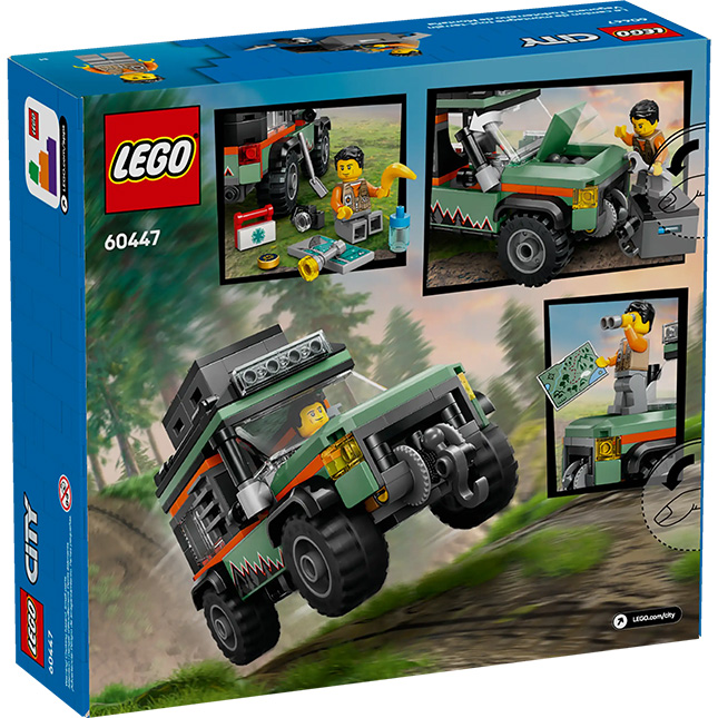 LEGO City - Off-Road 4x4 Mountain Truck - Best for Ages 6 to 10