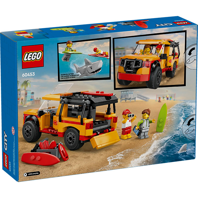 LEGO City - Lifeguard Beach Rescue Truck - - Fat Brain Toys