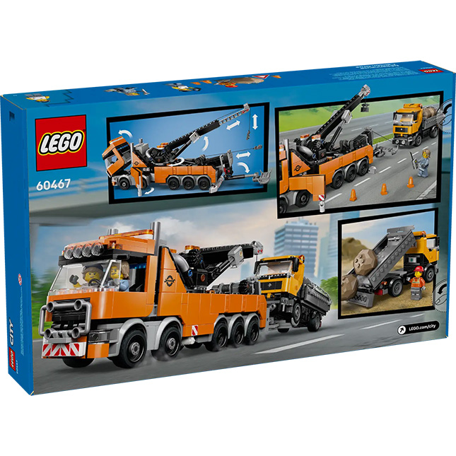 LEGO City - Heavy-Duty Recovery Tow Truck with Crane