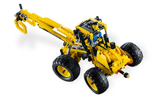 LEGO Technic Backhoe Loader - - Fat Brain Toys