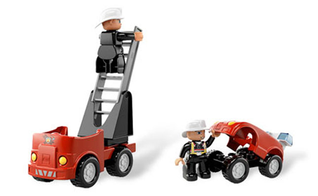 LEGO DUPLO - My First Fire Station - - Fat Brain Toys