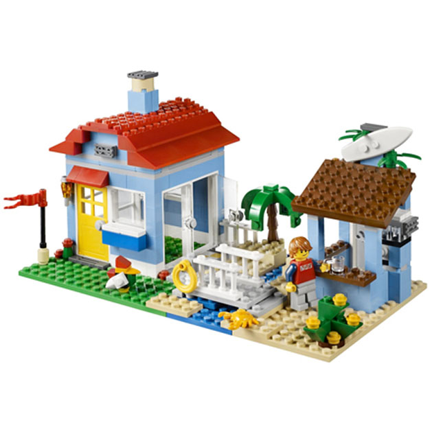 LEGO Creator Seaside House - - Fat Brain Toys