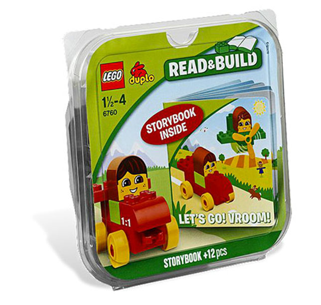 LEGO DUPLO Let's Go! Vroom! with Storybook - - Fat Brain Toys