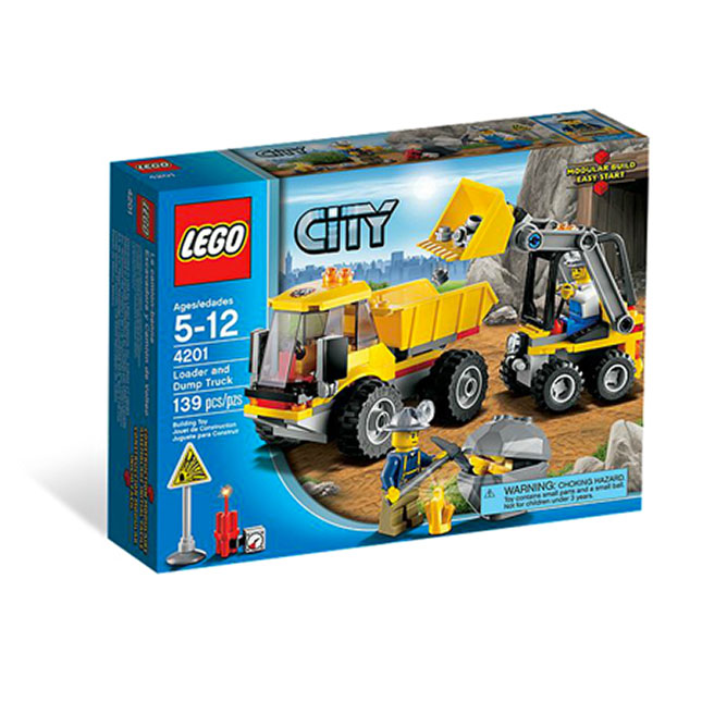 LEGO City Mining Loader and Tipper - - Fat Brain Toys