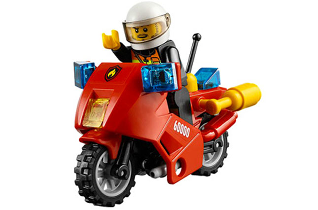 LEGO City Fire - Fire Motorcycle - - Fat Brain Toys