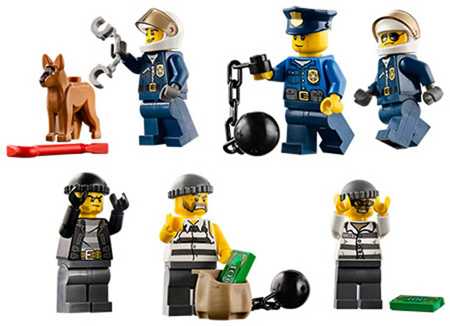 LEGO City Police - Police Station - - Fat Brain Toys