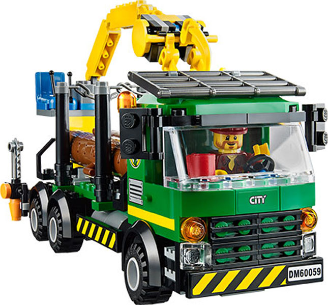 LEGO City Great Vehicles - Logging Truck - - Fat Brain Toys
