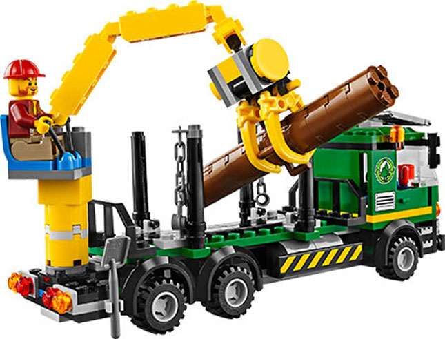 LEGO City Great Vehicles - Logging Truck - - Fat Brain Toys
