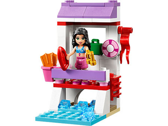 LEGO Friends - Emma's Lifeguard Post - - Fat Brain Toys