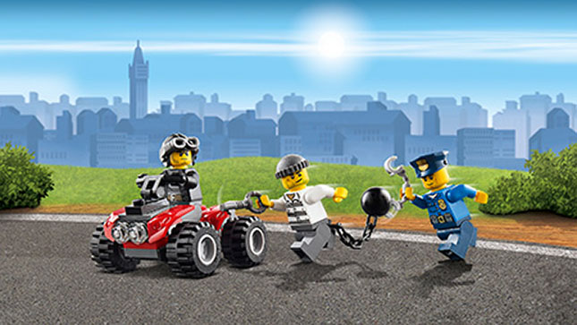 LEGO City Police - Prisoner Transporter - - Fat Brain Toys