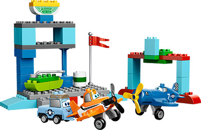 LEGO DUPLO Planes - Skipper's Flight School - - Fat Brain Toys
