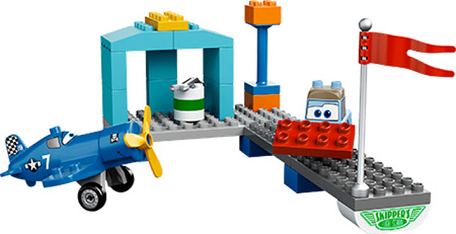 LEGO DUPLO Planes - Skipper's Flight School - - Fat Brain Toys