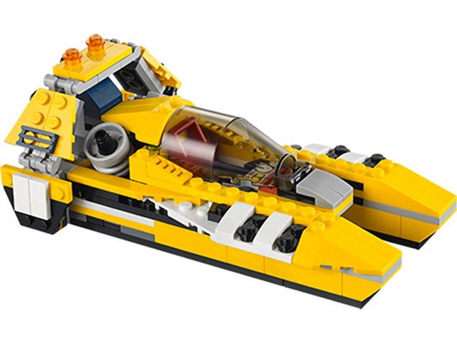 LEGO Creator Yellow Racers - - Fat Brain Toys