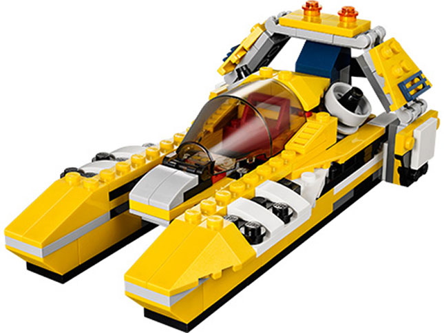 LEGO Creator Yellow Racers - - Fat Brain Toys