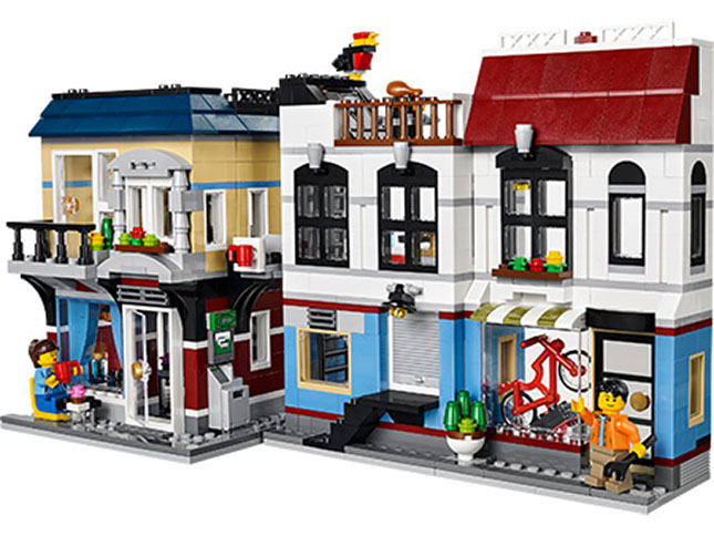 LEGO Creator Bike Shop & Cafe - - Fat Brain Toys