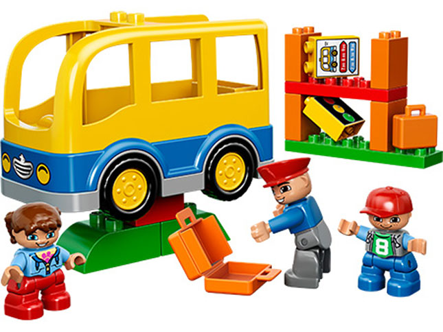 LEGO DUPLO Town - School Bus - - Fat Brain Toys
