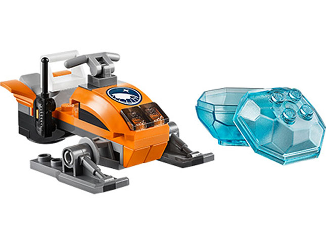 LEGO City Arctic - Arctic Snowmobile - - Fat Brain Toys