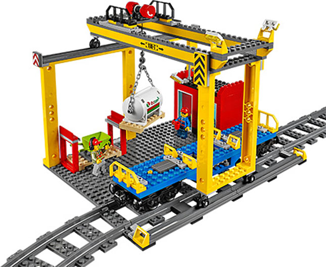 LEGO City Trains - Cargo Train - - Fat Brain Toys