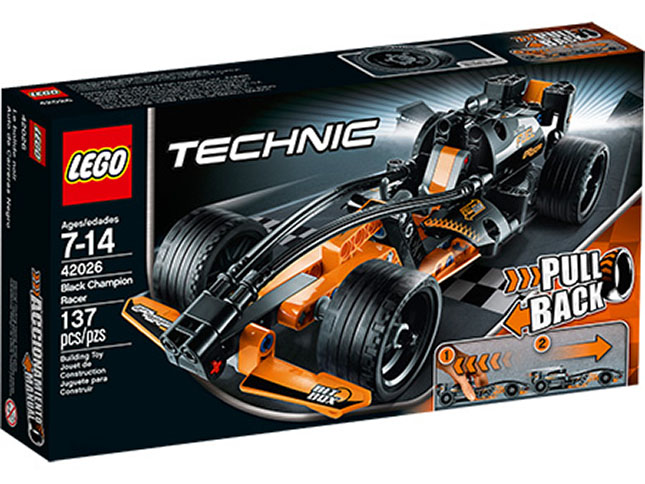 LEGO Technic - Black Champion Racer - - Fat Brain Toys