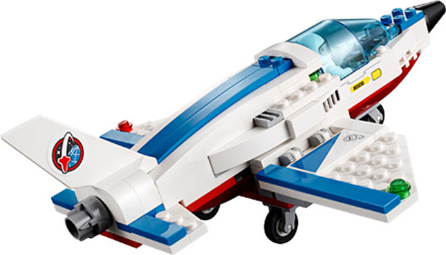LEGO City - Training Jet Transporter - - Fat Brain Toys
