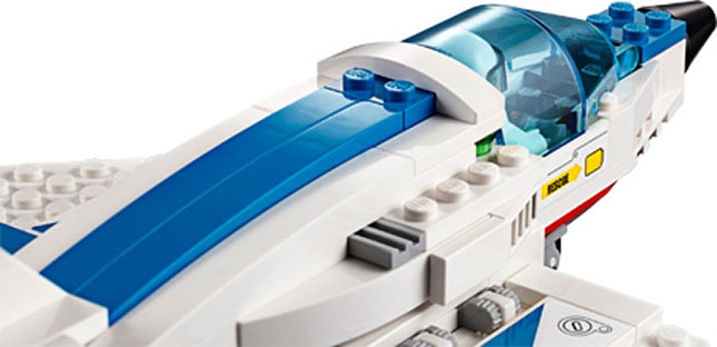 LEGO City - Training Jet Transporter - - Fat Brain Toys