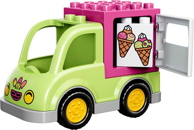 LEGO DUPLO - Ice Cream Truck - - Fat Brain Toys