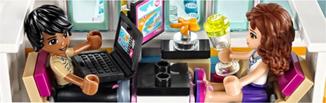 LEGO Friends - Heartlake Private Jet - - Fat Brain Toys